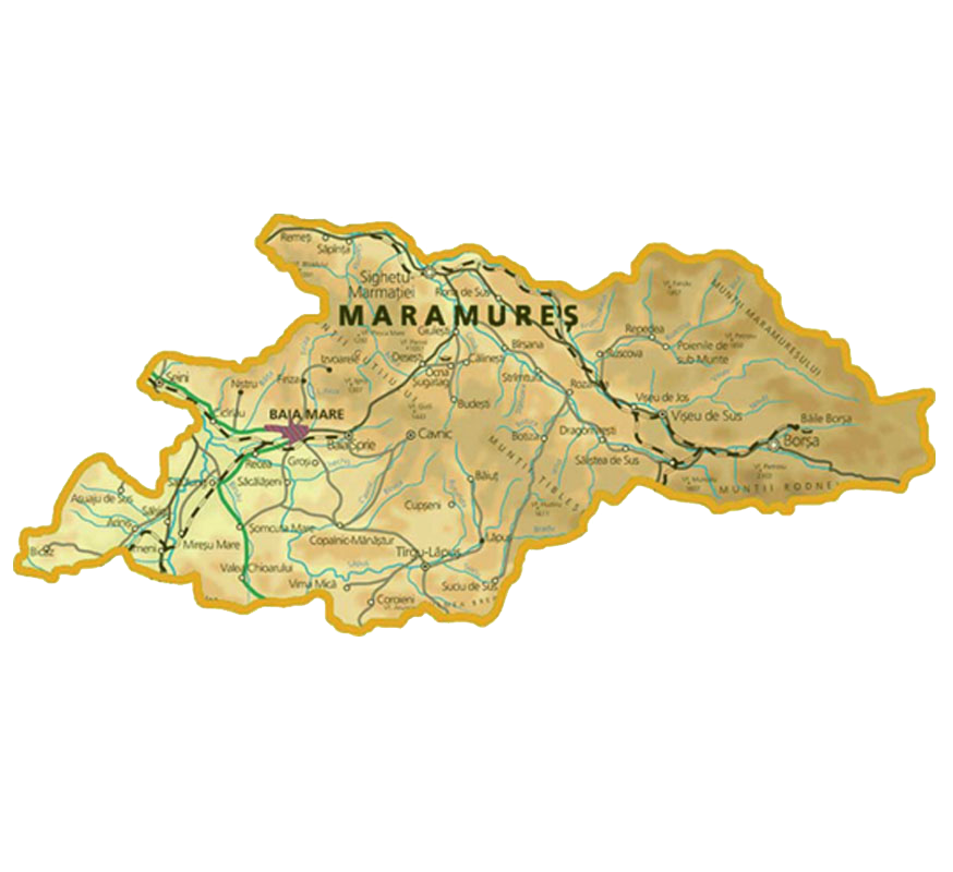 MARAMUREȘ - Turist în România